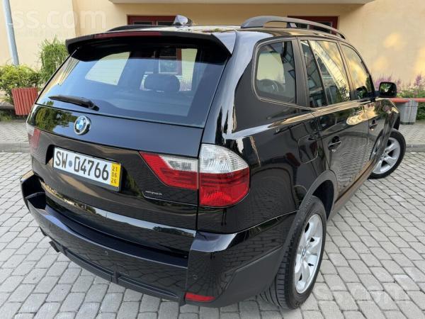 Melns BMW X3 2008 Rīga, ar dzinēja tilpumu 2.00 L un nobraukumu 241 tūkst. km par 5750 €, foto 4 vietnē AUTOMOTO.COM.LV