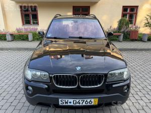 Black BMW X3 2008 in Riga, with an engine capacity of 2.00 L and mileage of 241 thousand km for 5750 €, photo 3 on AUTOMOTO.COM.LV