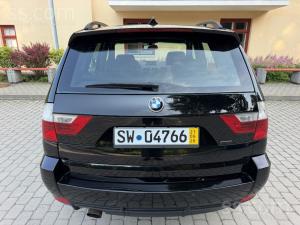 Black BMW X3 2008 in Riga, with an engine capacity of 2.00 L and mileage of 241 thousand km for 5750 €, photo 6 on AUTOMOTO.COM.LV