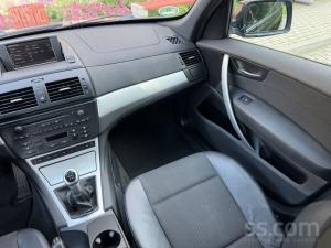 Black BMW X3 2008 in Riga, with an engine capacity of 2.00 L and mileage of 241 thousand km for 5750 €, photo 24 on AUTOMOTO.COM.LV