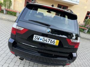Black BMW X3 2008 in Riga, with an engine capacity of 2.00 L and mileage of 241 thousand km for 5750 €, photo 35 on AUTOMOTO.COM.LV