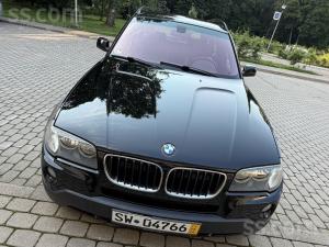 Black BMW X3 2008 in Riga, with an engine capacity of 2.00 L and mileage of 241 thousand km for 5750 €, photo 36 on AUTOMOTO.COM.LV