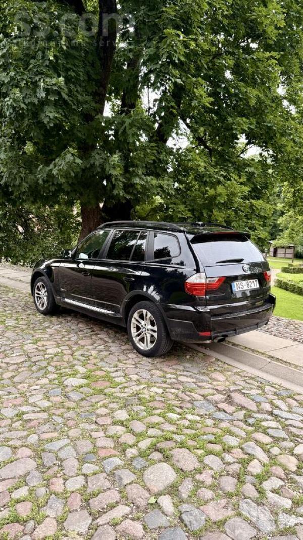 Melns BMW X3 2008 Ventspils, ar dzinēja tilpumu 2.00 L un nobraukumu 235 tūkst. km par 5250 €, foto 7 vietnē AUTOMOTO.COM.LV