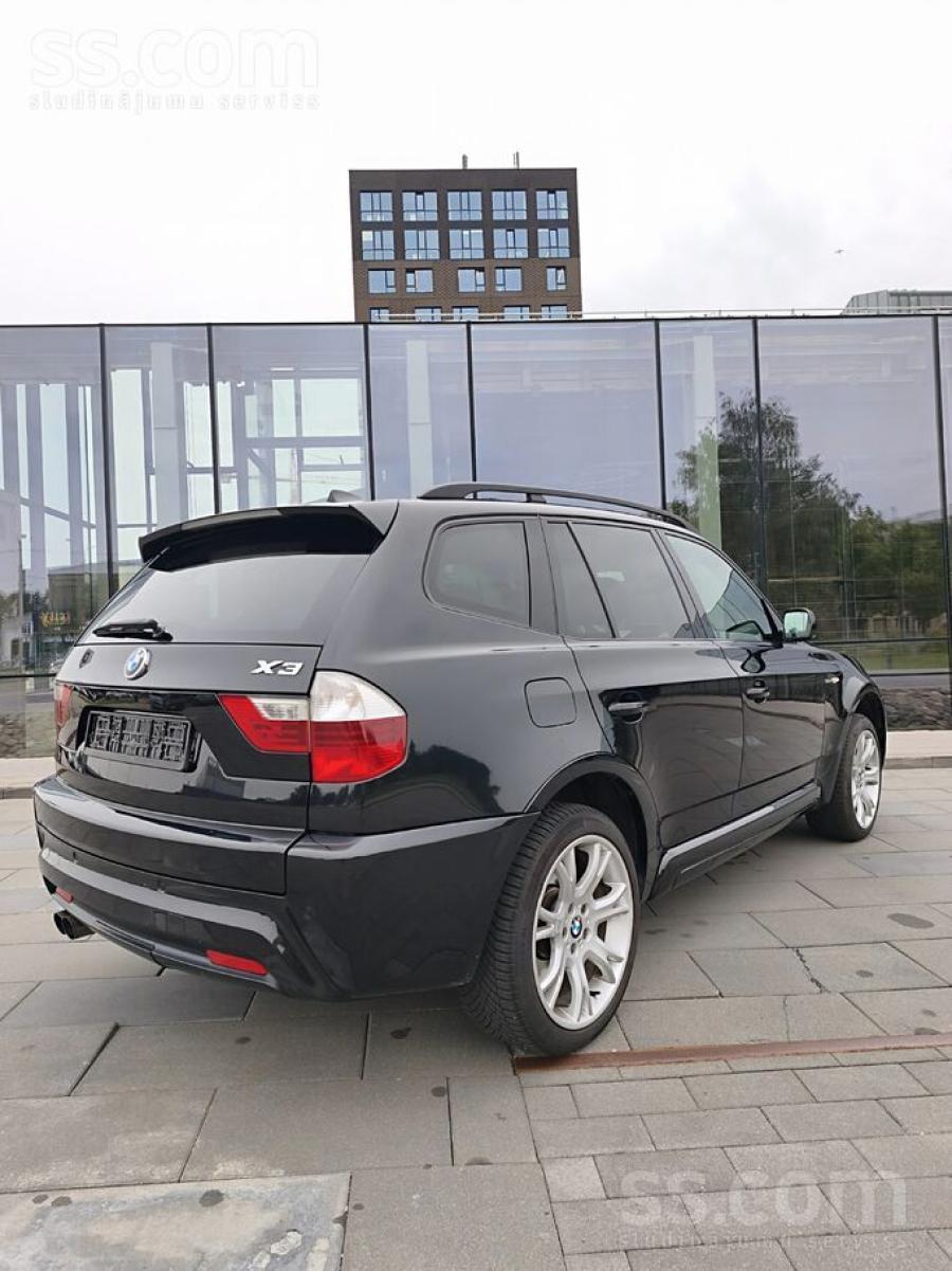 Melns BMW X3 2008 Rīga, ar dzinēja tilpumu 3.00 L un nobraukumu 219 tūkst. km par 6850 €, foto 7 vietnē AUTOMOTO.COM.LV
