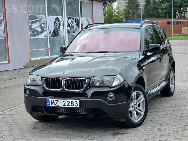 Черный БМВ Х3 2008 в Елгава, объемом двигателя 2.00 л и пробегом 274 тыс. км за 5999 €, фото 1 на AUTOMOTO.COM.LV