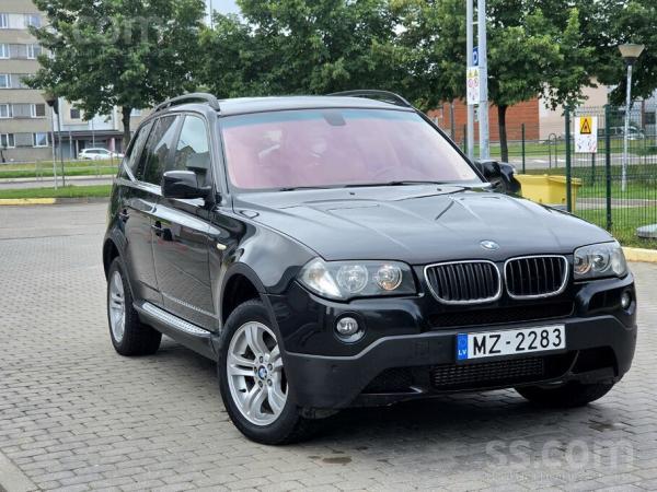 Черный БМВ Х3 2008 в Елгава, объемом двигателя 2.00 л и пробегом 274 тыс. км за 5999 €, фото 4 на AUTOMOTO.COM.LV