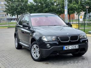 Black BMW X3 2008 in Jelgava, with an engine capacity of 2.00 L and mileage of 274 thousand km for 5999 €, photo 5 on AUTOMOTO.COM.LV