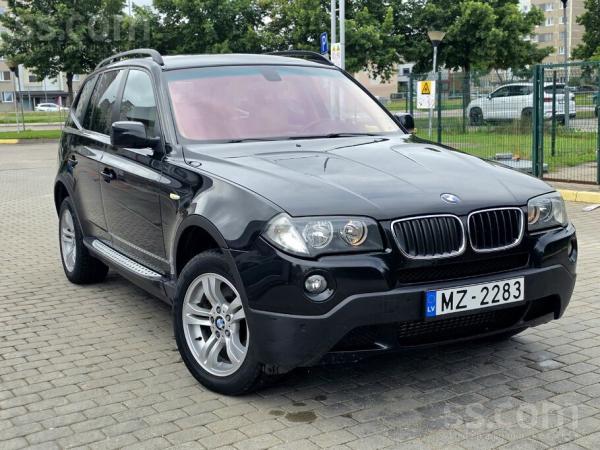 Черный БМВ Х3 2008 в Елгава, объемом двигателя 2.00 л и пробегом 274 тыс. км за 5999 €, фото 5 на AUTOMOTO.COM.LV
