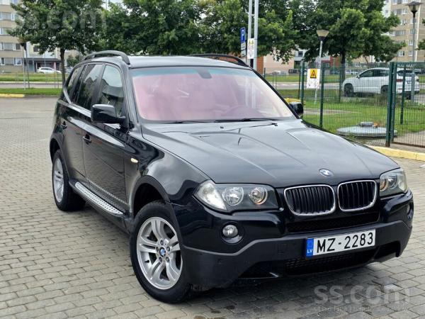 Черный БМВ Х3 2008 в Елгава, объемом двигателя 2.00 л и пробегом 274 тыс. км за 5999 €, фото 6 на AUTOMOTO.COM.LV