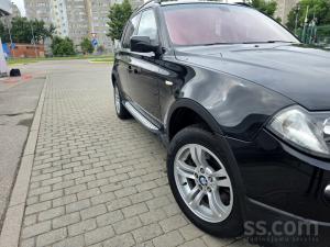 Black BMW X3 2008 in Jelgava, with an engine capacity of 2.00 L and mileage of 274 thousand km for 5999 €, photo 8 on AUTOMOTO.COM.LV