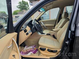 Black BMW X3 2008 in Jelgava, with an engine capacity of 2.00 L and mileage of 274 thousand km for 5999 €, photo 15 on AUTOMOTO.COM.LV