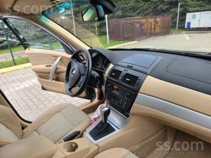 Black BMW X3 2008 in Jelgava, with an engine capacity of 2.00 L and mileage of 274 thousand km for 5999 €, photo 17 on AUTOMOTO.COM.LV