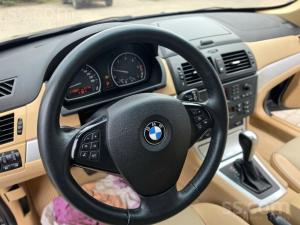 Black BMW X3 2008 in Jelgava, with an engine capacity of 2.00 L and mileage of 274 thousand km for 5999 €, photo 19 on AUTOMOTO.COM.LV