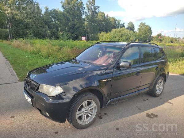 Черный БМВ Х3 2008 в Прейли, объемом двигателя 3.00 л и пробегом 331 тыс. км за 6800 €, фото 1 на AUTOMOTO.COM.LV