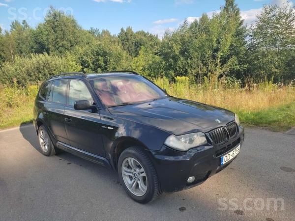 Melns BMW X3 2008 Preiļi, ar dzinēja tilpumu 3.00 L un nobraukumu 331 tūkst. km par 6800 €, foto 2 vietnē AUTOMOTO.COM.LV