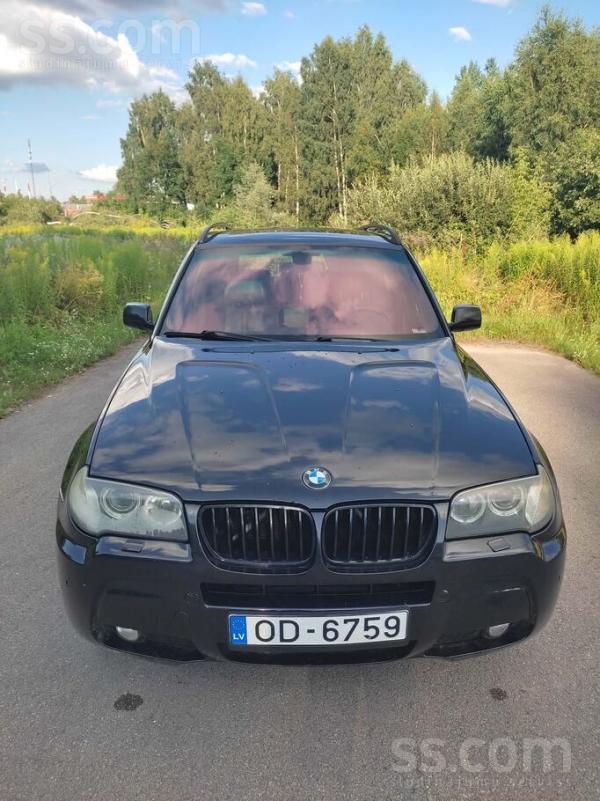Melns BMW X3 2008 Preiļi, ar dzinēja tilpumu 3.00 L un nobraukumu 331 tūkst. km par 6800 €, foto 3 vietnē AUTOMOTO.COM.LV