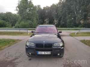 Черный БМВ Х3 2008 в Прейли, объемом двигателя 3.00 л и пробегом 331 тыс. км за 6800 €, фото  на AUTOMOTO.COM.LV