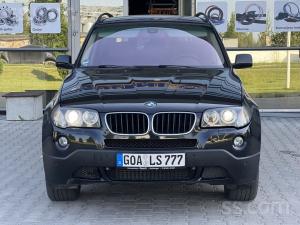 Melns BMW X3 2008 Jēkabpils, ar dzinēja tilpumu 2.00 L un nobraukumu 203 tūkst. km par 6900 €, foto 5 vietnē AUTOMOTO.COM.LV