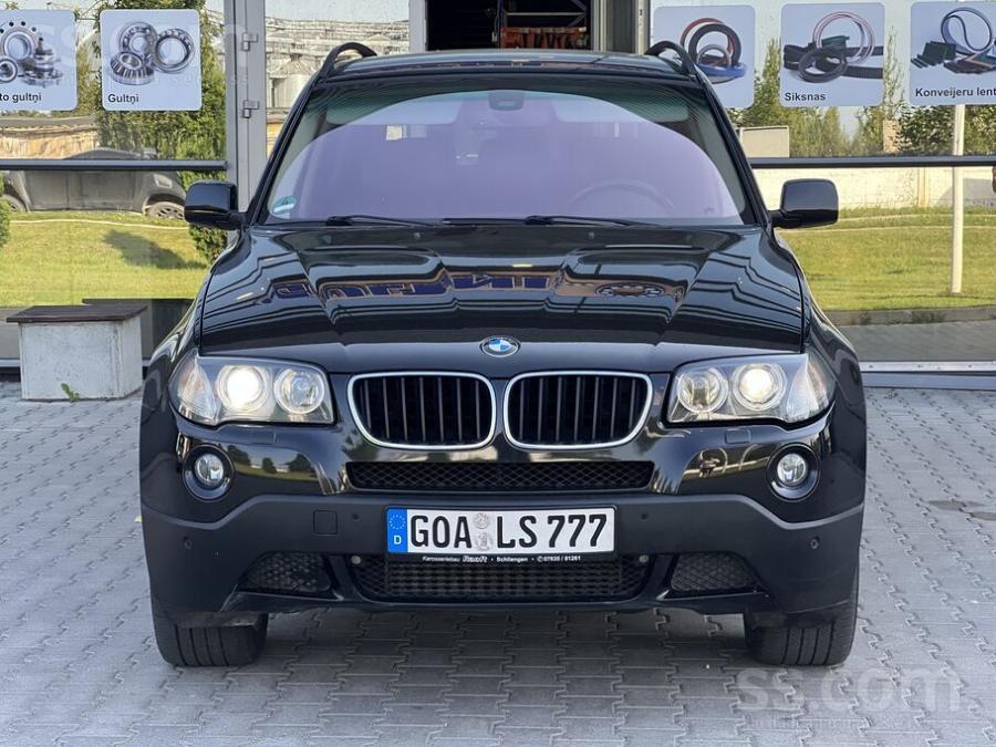 Melns BMW X3 2008 Jēkabpils, ar dzinēja tilpumu 2.00 L un nobraukumu 203 tūkst. km par 6900 €, foto 5 vietnē AUTOMOTO.COM.LV