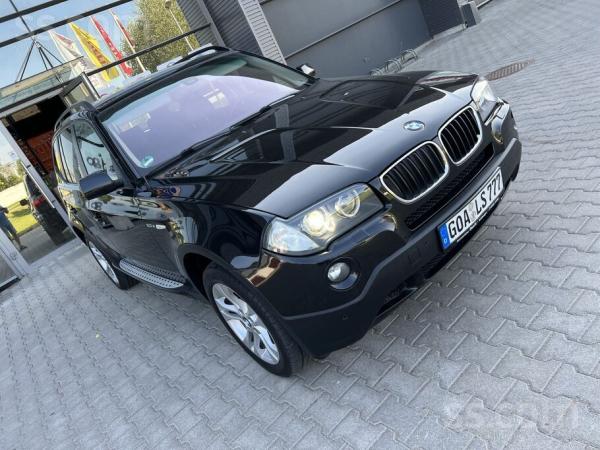 Melns BMW X3 2008 Jēkabpils, ar dzinēja tilpumu 2.00 L un nobraukumu 203 tūkst. km par 6900 €, foto 5 vietnē AUTOMOTO.COM.LV