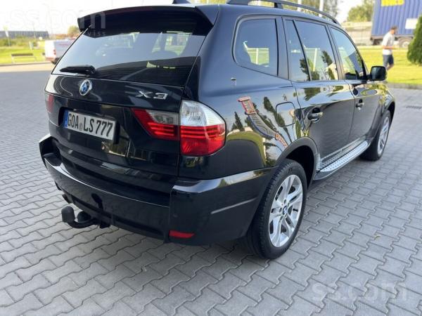 Melns BMW X3 2008 Jēkabpils, ar dzinēja tilpumu 2.00 L un nobraukumu 203 tūkst. km par 6900 €, foto 6 vietnē AUTOMOTO.COM.LV