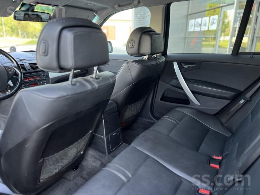 Melns BMW X3 2008 Jēkabpils, ar dzinēja tilpumu 2.00 L un nobraukumu 203 tūkst. km par 6900 €, foto 14 vietnē AUTOMOTO.COM.LV