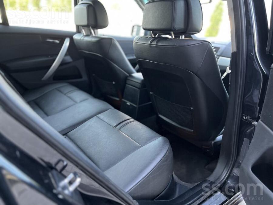 Melns BMW X3 2008 Jēkabpils, ar dzinēja tilpumu 2.00 L un nobraukumu 203 tūkst. km par 6900 €, foto 21 vietnē AUTOMOTO.COM.LV