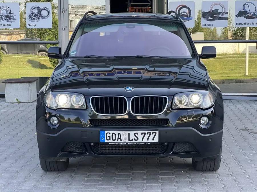 Черный БМВ Х3 2008 в Екабпилс, объемом двигателя 2.00 л и пробегом 203 тыс. км за 6900 €, фото 5 на AUTOMOTO.COM.LV
