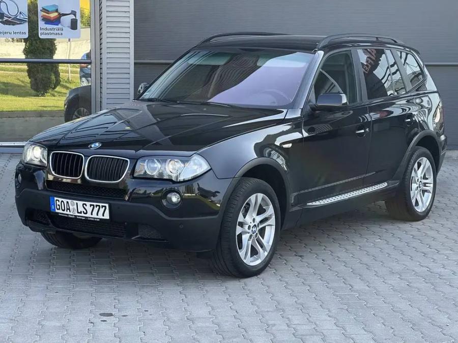 Черный БМВ Х3 2008 в Екабпилс, объемом двигателя 2.00 л и пробегом 203 тыс. км за 6900 €, фото 9 на AUTOMOTO.COM.LV
