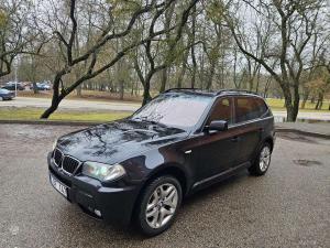 Black BMW X3 2008 in Alytus, with an engine capacity of 2.00 L and mileage of 293 thousand km for 3700 €, photo  on AUTOMOTO.COM.LV