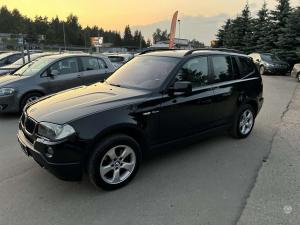 Black BMW X3 2008 in Utena, with an engine capacity of 2.00 L and mileage of 240 thousand km for 5100 €, photo  on AUTOMOTO.COM.LV