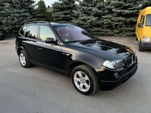 Black BMW X3 2008 in Utena, with an engine capacity of 2.00 L and mileage of 240 thousand km for 5100 €, photo 4 on AUTOMOTO.COM.LV