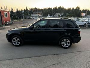 Black BMW X3 2008 in Utena, with an engine capacity of 2.00 L and mileage of 240 thousand km for 5100 €, photo 8 on AUTOMOTO.COM.LV