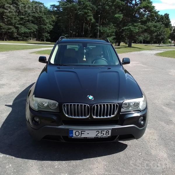 Melns BMW X3 2008 Ventspils, ar dzinēja tilpumu 3.00 L un nobraukumu 275 tūkst. km par 5800 €, foto 1 vietnē AUTOMOTO.COM.LV
