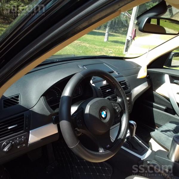 Melns BMW X3 2008 Ventspils, ar dzinēja tilpumu 3.00 L un nobraukumu 275 tūkst. km par 5800 €, foto 4 vietnē AUTOMOTO.COM.LV