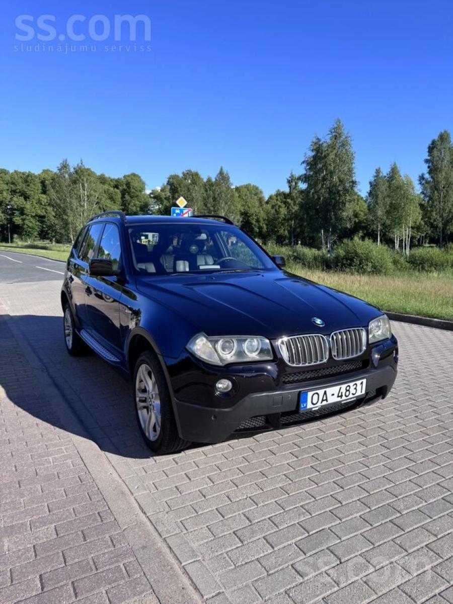 Черный БМВ Х3 2008 в Кулдига, объемом двигателя 3.00 л и пробегом 259 тыс. км за 5800 €, фото 4 на AUTOMOTO.COM.LV