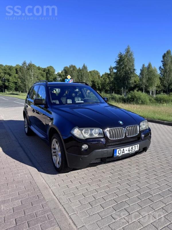Melns BMW X3 2008 Kuldīga, ar dzinēja tilpumu 3.00 L un nobraukumu 259 tūkst. km par 5800 €, foto 3 vietnē AUTOMOTO.COM.LV