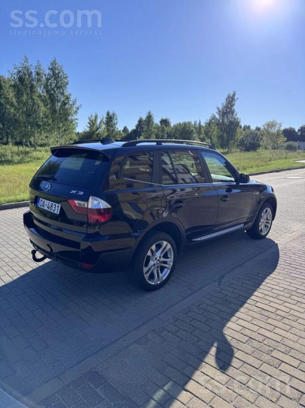 Melns BMW X3 2008 Kuldīga, ar dzinēja tilpumu 3.00 L un nobraukumu 259 tūkst. km par 5800 €, foto 4 vietnē AUTOMOTO.COM.LV