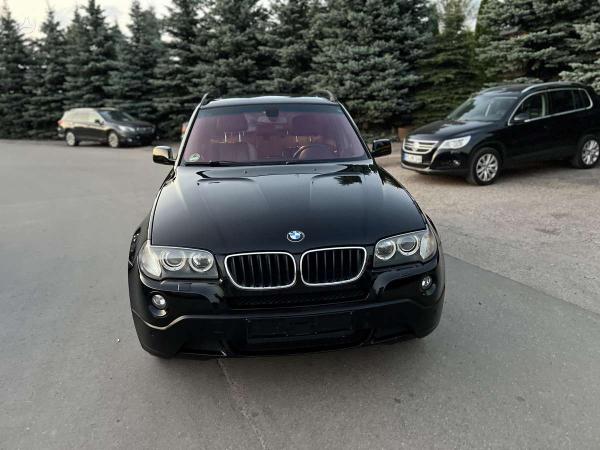 Черный БМВ Х3 2008 в Утена, объемом двигателя 2.00 л и пробегом 240 тыс. км за 5100 €, фото 2 на AUTOMOTO.COM.LV