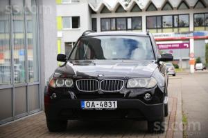 Melns BMW X3 2008 Rīga, ar dzinēja tilpumu 3.00 L un nobraukumu 264 tūkst. km par 5995 €, foto  vietnē AUTOMOTO.COM.LV