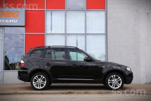 Black BMW X3 2008 in Riga, with an engine capacity of 3.00 L and mileage of 264 thousand km for 5995 €, photo 4 on AUTOMOTO.COM.LV