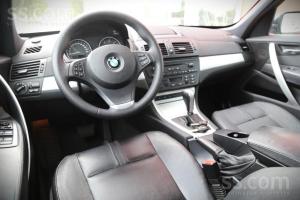 Black BMW X3 2008 in Riga, with an engine capacity of 3.00 L and mileage of 264 thousand km for 5995 €, photo 9 on AUTOMOTO.COM.LV
