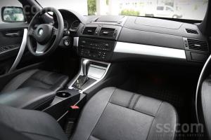 Black BMW X3 2008 in Riga, with an engine capacity of 3.00 L and mileage of 264 thousand km for 5995 €, photo 11 on AUTOMOTO.COM.LV