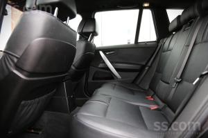 Black BMW X3 2008 in Riga, with an engine capacity of 3.00 L and mileage of 264 thousand km for 5995 €, photo 15 on AUTOMOTO.COM.LV