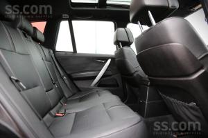 Black BMW X3 2008 in Riga, with an engine capacity of 3.00 L and mileage of 264 thousand km for 5995 €, photo 16 on AUTOMOTO.COM.LV