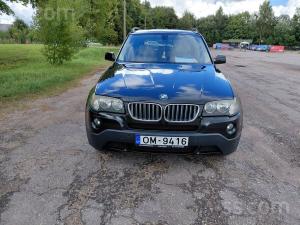 Черный БМВ Х3 2008 в Талси, объемом двигателя 3.00 л и пробегом 271 тыс. км за 5800 €, фото 3 на AUTOMOTO.COM.LV