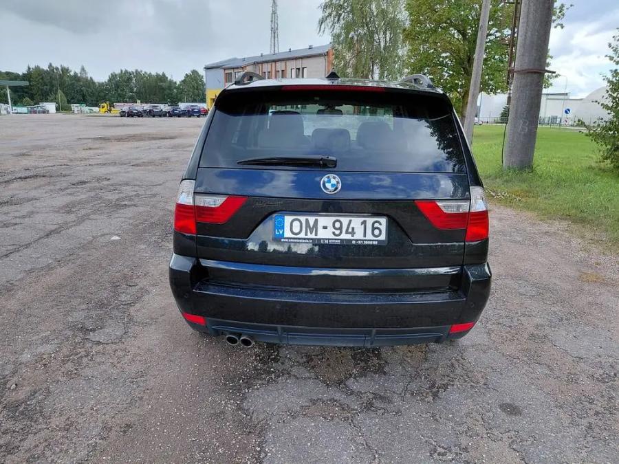 Черный БМВ Х3 2008 в Талси, объемом двигателя 3.00 л и пробегом 271 тыс. км за 5800 €, фото 6 на AUTOMOTO.COM.LV