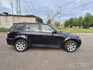 Black BMW X3 2008 in Riga, with an engine capacity of 2.00 L and mileage of 403 thousand km for 3590 €, photo 6 on AUTOMOTO.COM.LV