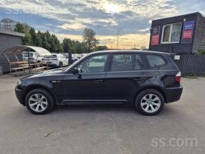Black BMW X3 2008 in Riga, with an engine capacity of 2.00 L and mileage of 403 thousand km for 3590 €, photo 10 on AUTOMOTO.COM.LV