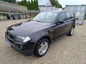 Melns BMW X3 2008 Panevēža, ar dzinēja tilpumu 2.00 L un nobraukumu 305 tūkst. km par 3800 €, foto  vietnē AUTOMOTO.COM.LV